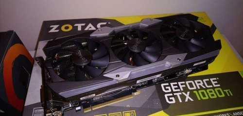 Видеокарта GTX 1080Ti Zotac AMP extreme