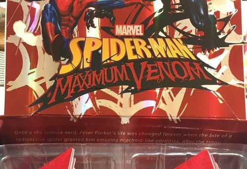 Карточки человек паук Marvel maximum venom