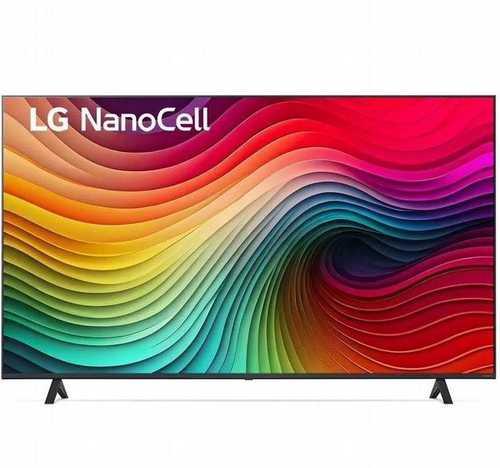 Телевизор LED LG 65" 65nano80T6A.arug NanoCell, 4K Ultra HD, 60Hz, SMART TV синяя сажа