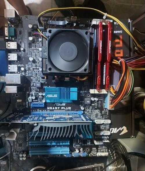 Fx 4350 M5a97 Plus NVidia 210 1GB ssd 256gb ddr3 8