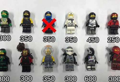 Lego Ninjago minifigures