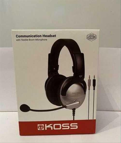 Koss SB 45+USB внешняя карта+Aux переходник