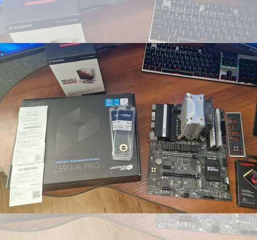 Комплект Z590, i5-11400,16GB -4000mhz, SSD