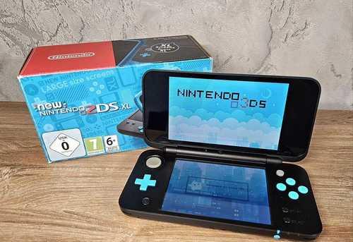 New Nintendo 2DS XL, 200 игр, 128 Gb