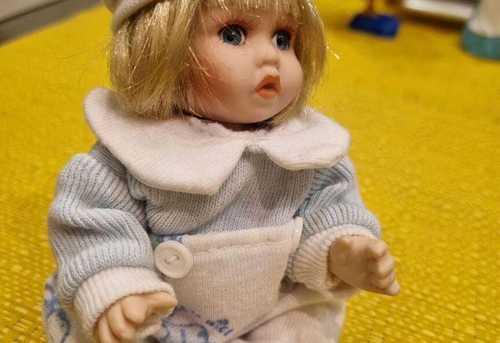 Кукла фарфоровая с клеймом - на подарок