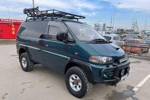 Экспедиционный багажник на mitsubishi delica булка