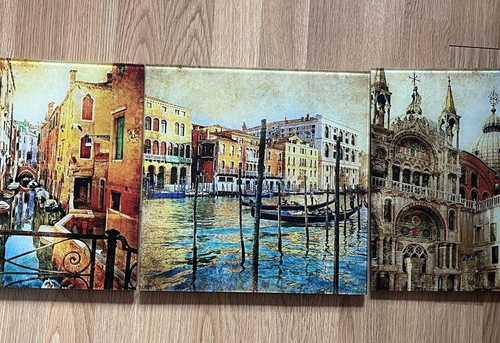 Картины на стекле. Венеция
