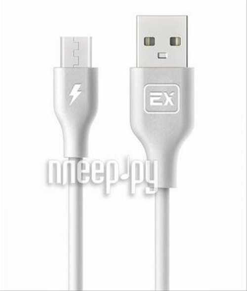 Exployd USB - microUSB Classic 2m White EX-K-487
