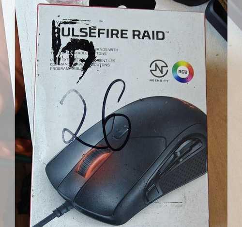 Игровая мышь HyperX pulsefire Raid