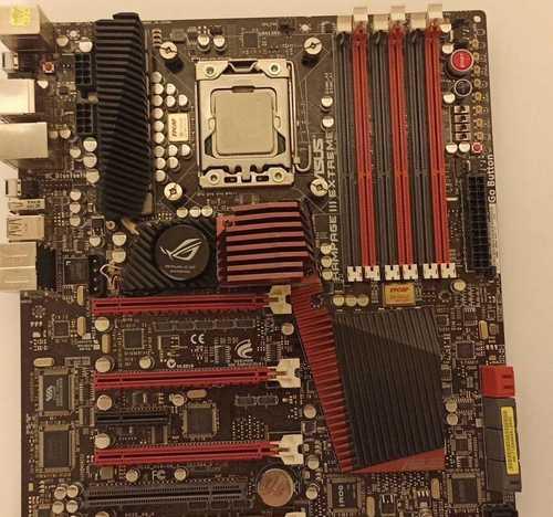 Asus rampage III extreme   Intel Xeon x5680