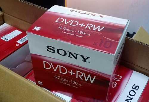 Диски DVD-RW sony