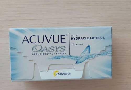 Линзы Acuvue Oasys двухнедельные -5.25, -5,5