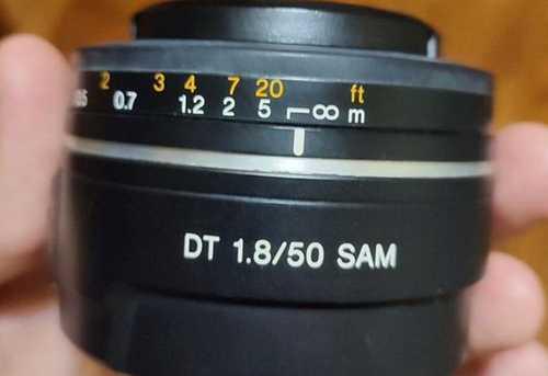 Объектив Sony DT 50mm 1.8 SAM