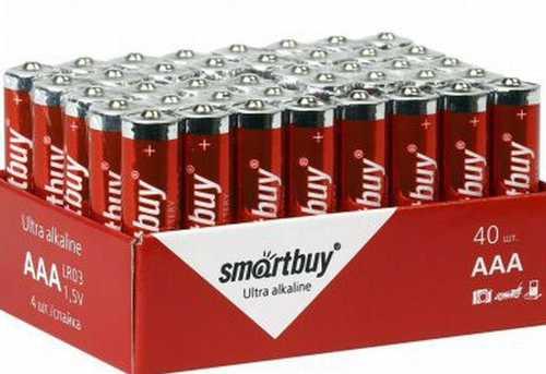 Батарея SmartBuy LR3(AAA) 40 шт
