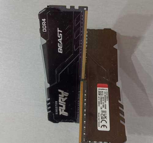 Kingston fury beast rgb 32gb 3200mhz