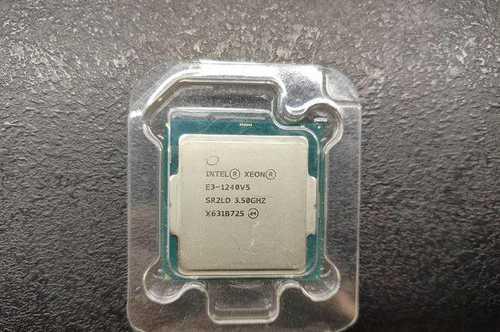 Процессор Intel Xeon E1240-V5, Core i5-2500
