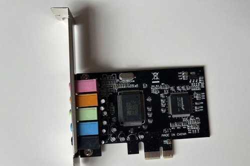 Звуковая карта 5.1 PCI-E asia pcie 8738 6C