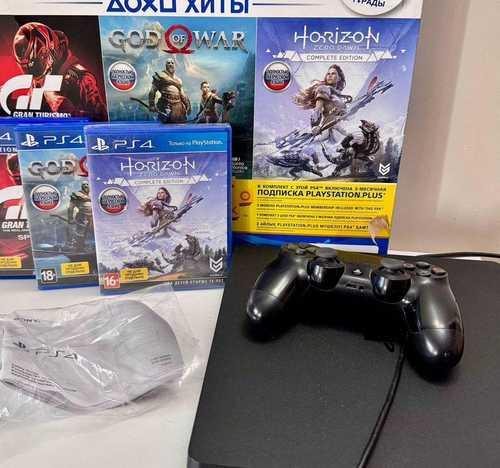 Sony PlayStation 4 Slim, 1000 ГБ