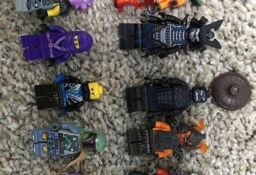 Lego Минифигурки star wars и ninjago