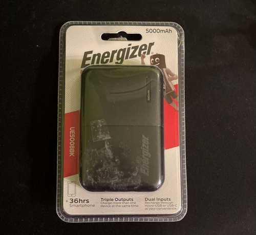 Портативный аккумулятор Energizer ue5008bk черный