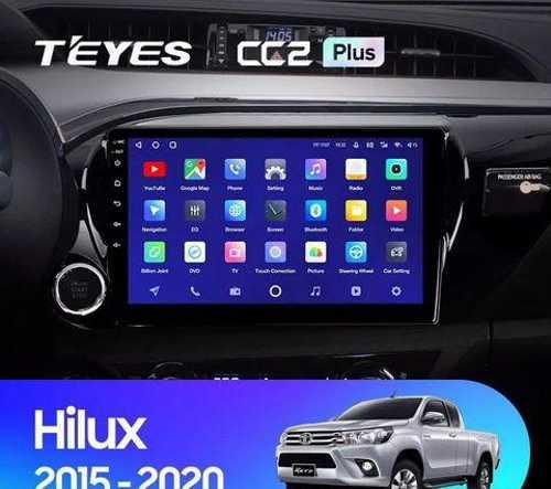 Автомагнитола Teyes на Toyota Hilux