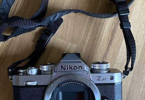 Беззеркальный фотоаппарат nikon Z fc body