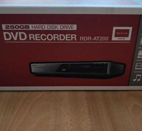 Dvd recorder Sony RDR-AT200,новый