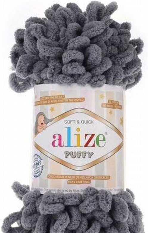 Пряжа alize puffy color (ализе пуффи)