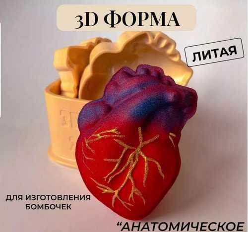 3D форма - анатомическое сердце