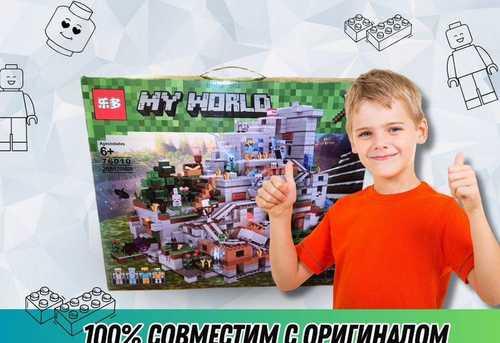 Конструктор lego minecraft Горная деревня
