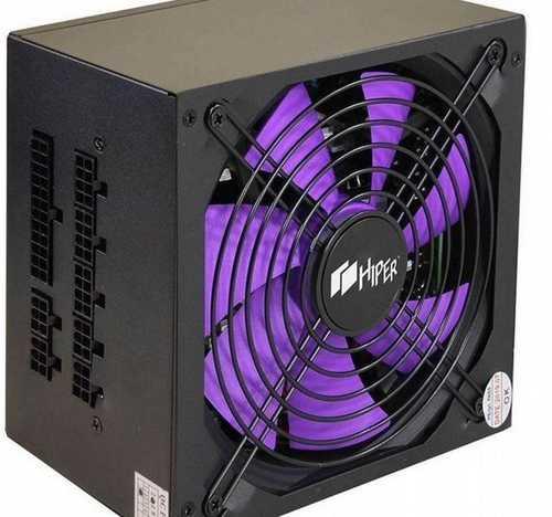 Hiper Блок питания HPB-800FM (ATX 2.31, 800W, activepfc, 140mm fan, Full-modular, Black) BOX