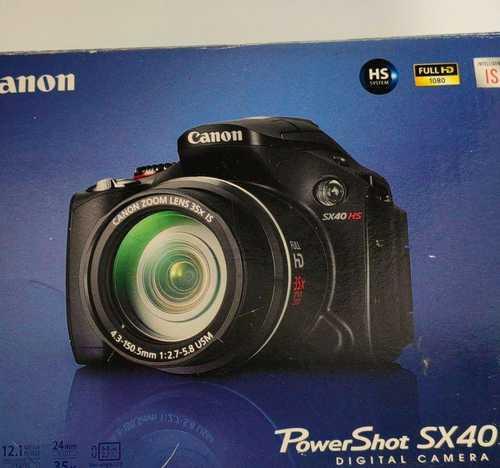 Фотоопа canon power shot SX40 HS