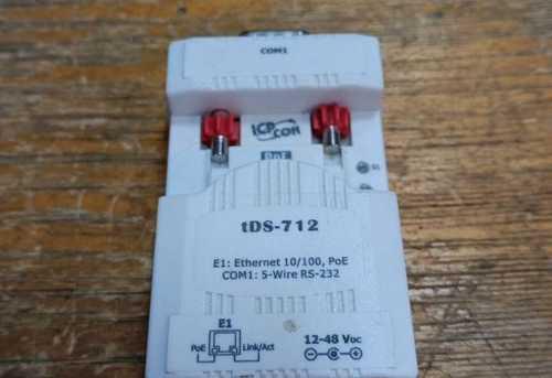 Конвертер интерфейсов Ethernet-RS232 tDS-712
