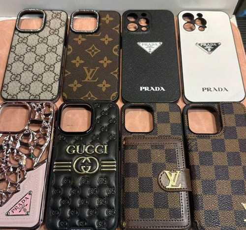 Чехол на iPhone 14 pro max llouis vuitton/prada