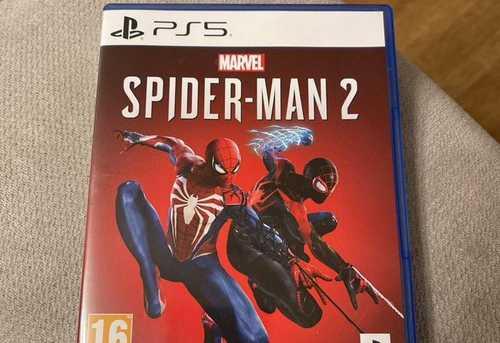 Spider man 2 ps5 диск человек паук 2