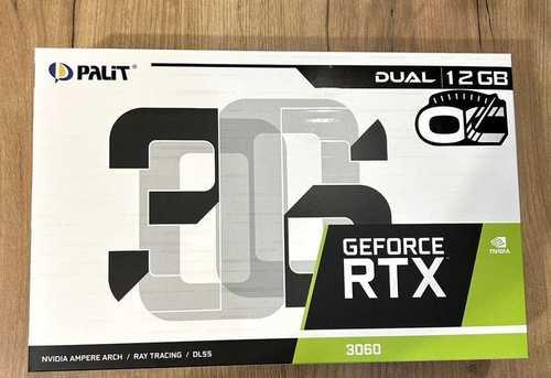 Видеокарта Palit nvidia GeForce RTX 3060 dual OC