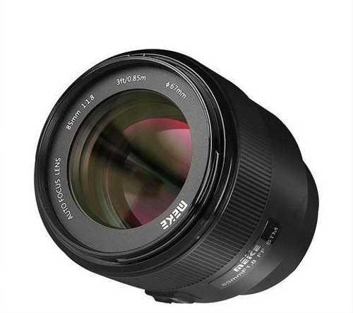 Объектив Meike 85mm f/1.8 Full Frame STM E-mount