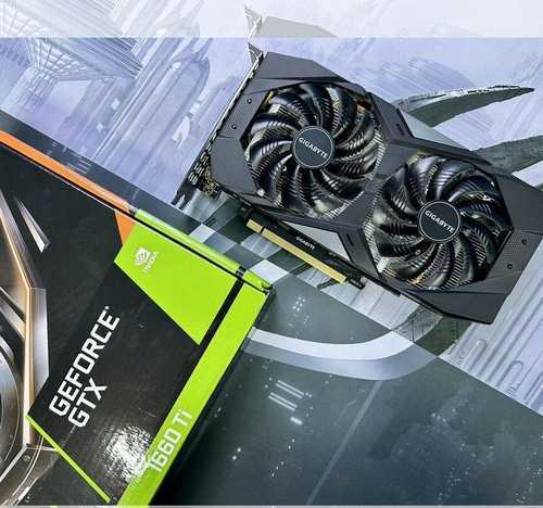 Народная GTX 1660 ti 6Gb Gigabayte windforce