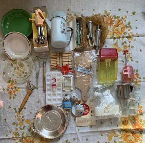 Посуда СССР кухонные приборы советские