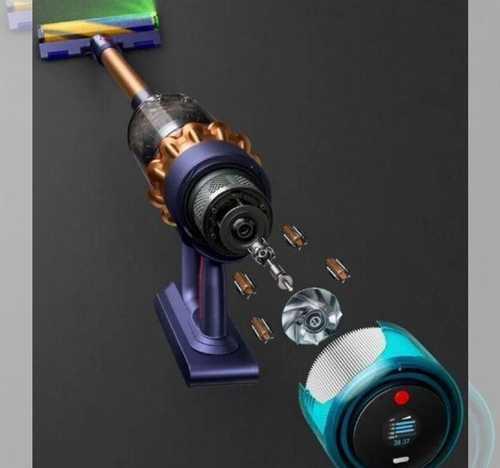 Пылесос dyson беспроводной gen5 Берлинская лазурь