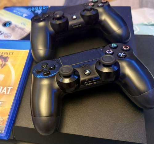 Sony playstation 4  2 ориг джойстика