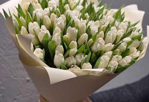 Итальянские тюльпаны. Букет цветов на 8 марта