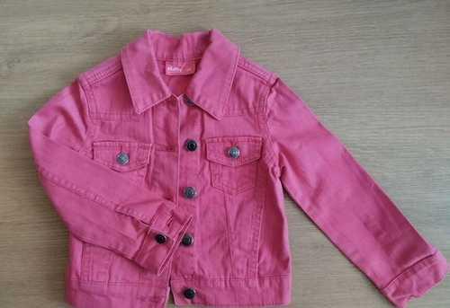 Джинсовая куртка 104 джинсовка для девочки