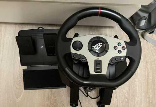 Игровой руль dexp wheelman pro