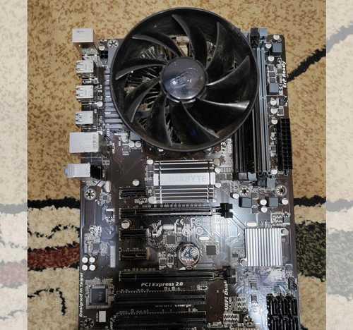 Gigabyte ga 970a ds3p 3-й проц, память, кулер