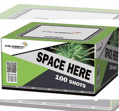 Салют фейерверк "Space Here" 100 залпов (1.75")