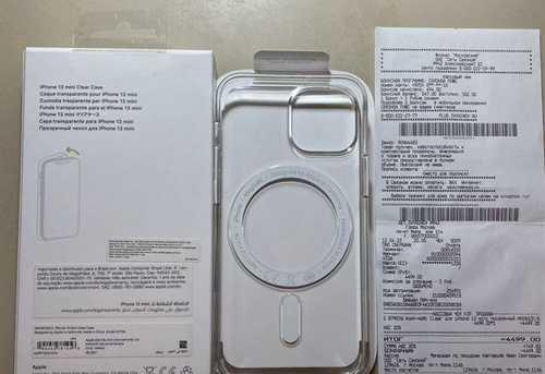 Чехол iPone 13 mini clear case magsafe