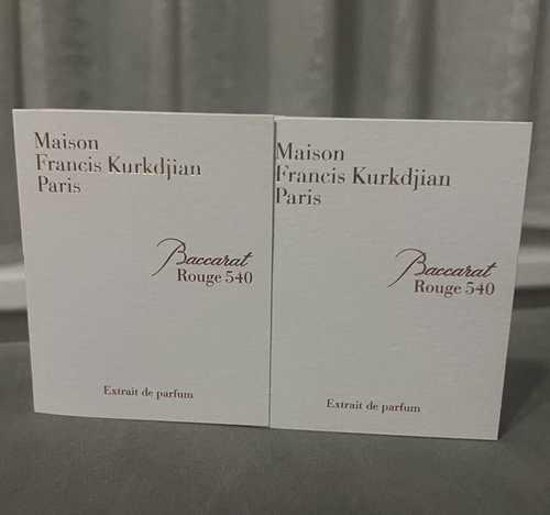 Maison Francis Baccarat Rouge 540 Exstrait