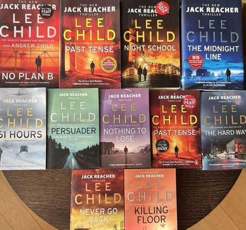 Lee Child Книги на английском языке