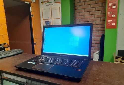 Игровой ноутбук 17" Asus i5/gtx1050/озу16Gb/ssd512